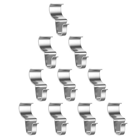 Vinyl Siding Hooks for Hanging (10 Pack), Heavy Duty Stainless Steel ...