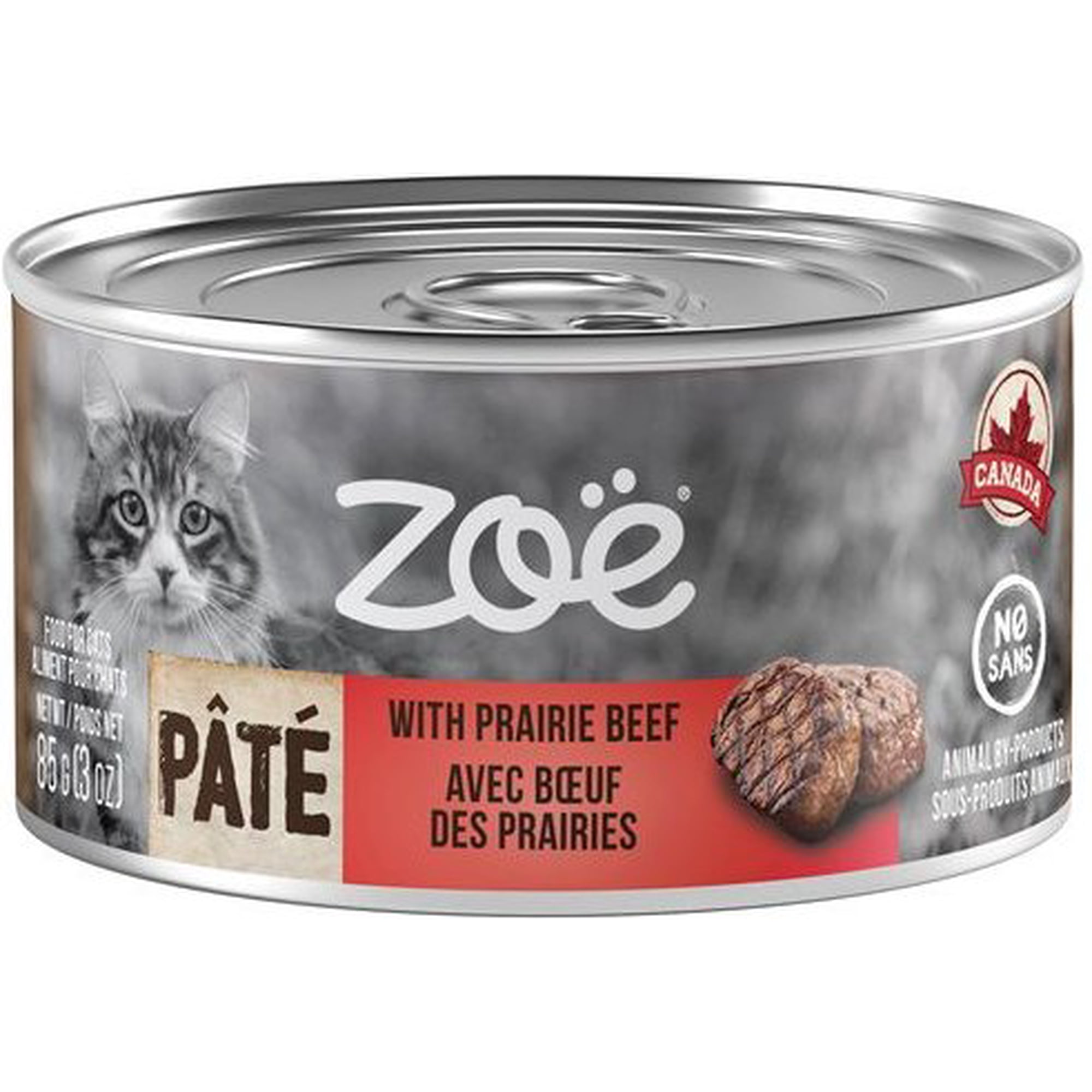 Click here for Zoe Prairie Beef Pate Wet Cat Food  85-G Can  Case... prices