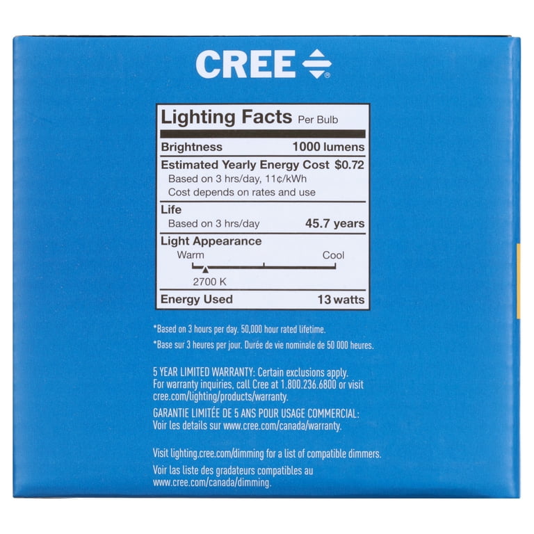 1000 Lumens Cree Led Bulb