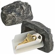 LEXSOMEO Stone Key Hider Fake Stone Key Holder Stone Resin Key Storage ...