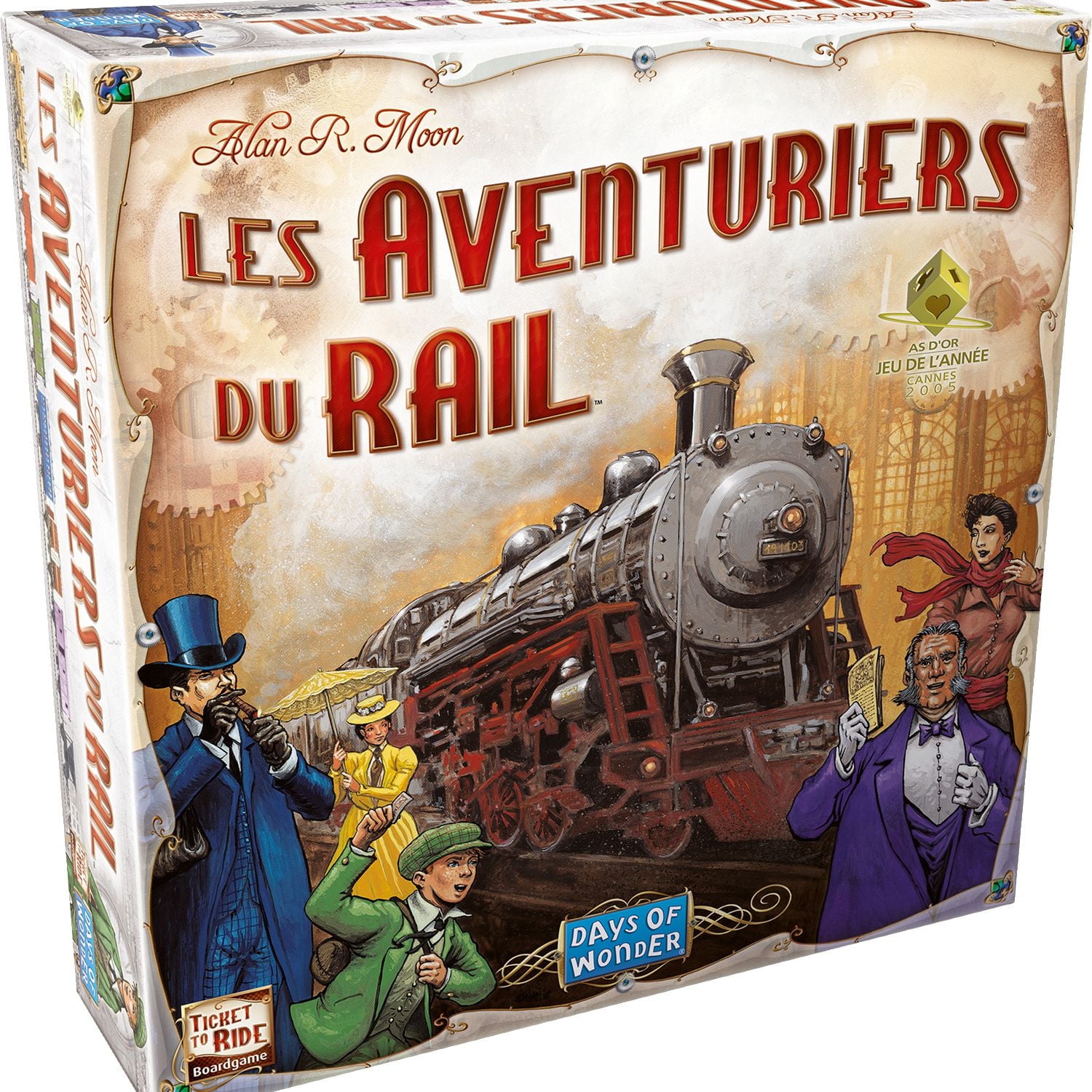 Click here for Ticket To Ride (French Version) - A Board Game By... prices