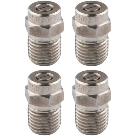 Clean Strike CS-1050 25-Degree Threaded Spray Nozzles with 1/4 Inch ...