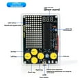 DIY Pixel Game Kit with Voice Mini Pixel Game Console Electronics Kit ...