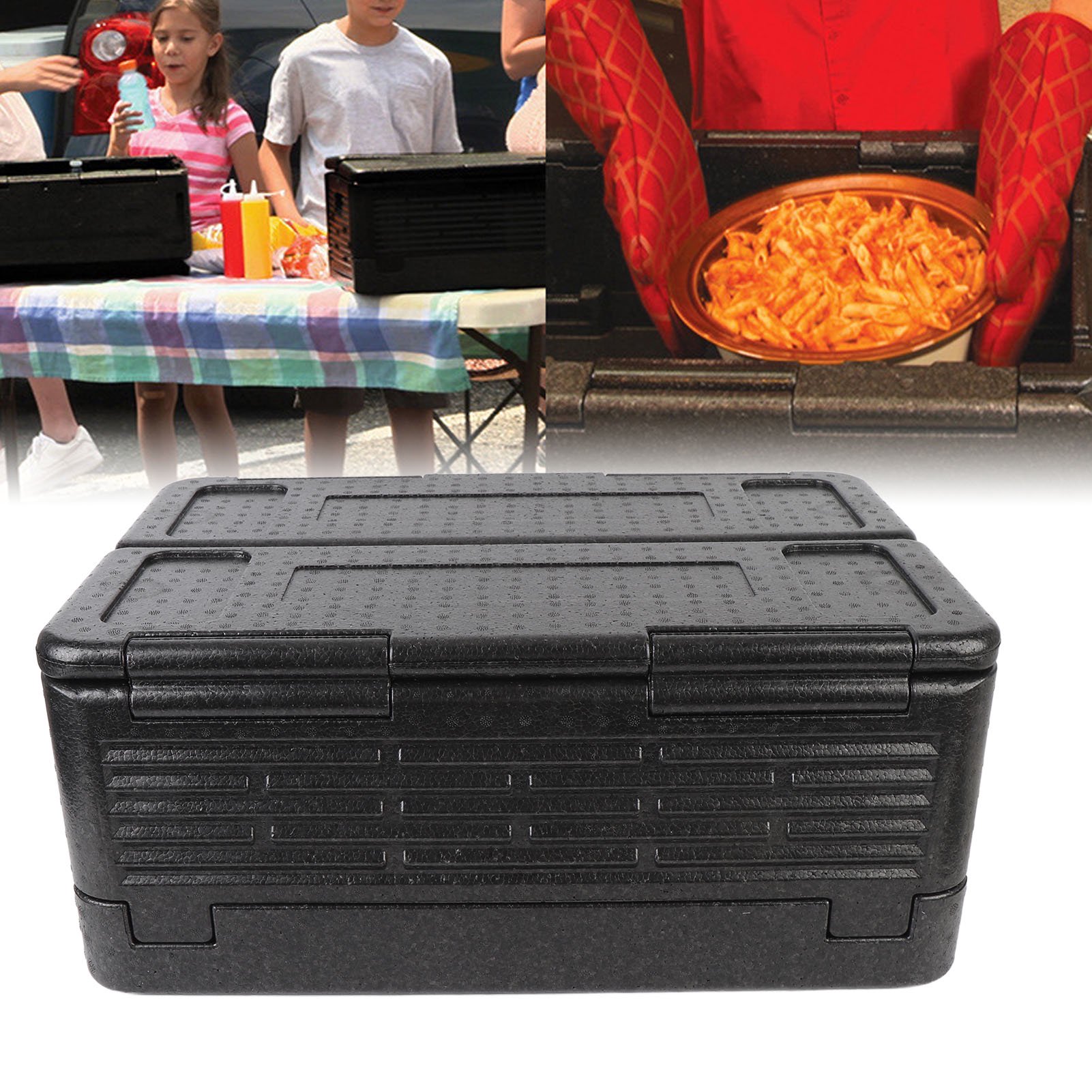 Click here for Estink Flip Down Top Insulated Food Pan Carrier  6... prices