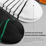 Hehanda 2 Pairs of Men's Towel Bottom Shock-Absorbing Basketball Socks ...