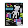 Pour Palz 9” Bear, Berry Blast, DIY Paint & Pour Craft Kit for Kids ...