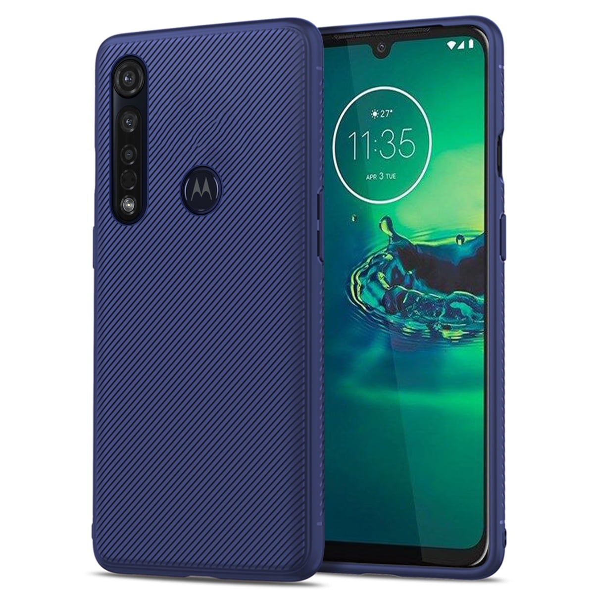 TORUBIA Soft TPU Case For Motorola Moto G8 Play One Macro Scratch ...