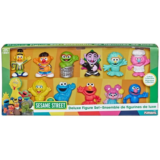 Sesame Street Deluxe Figure Set - Walmart.com - Walmart.com