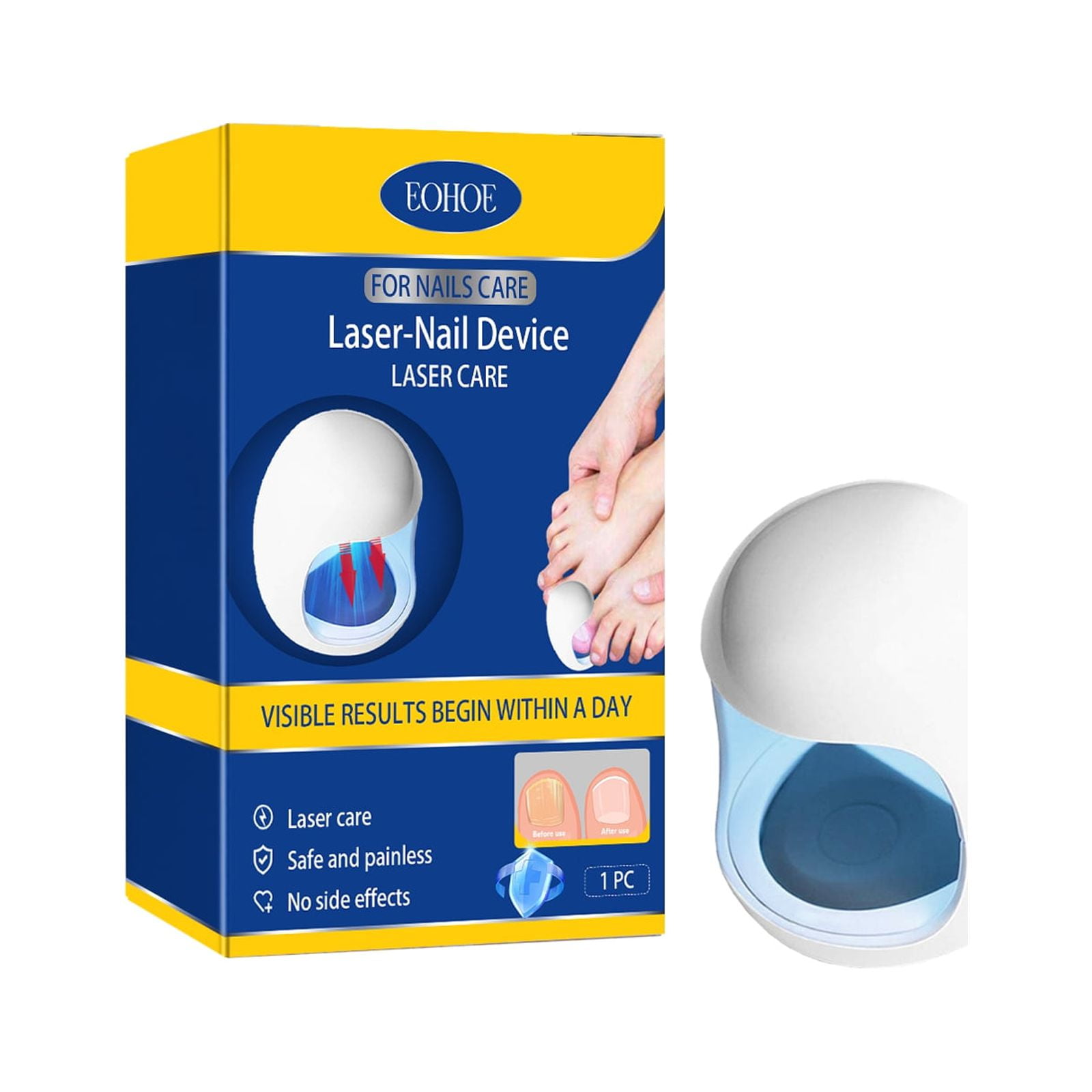 Dispositivo de fototerapia EOHOE Dispositivo láser para uñas Dispositivo láser para limpieza de ...