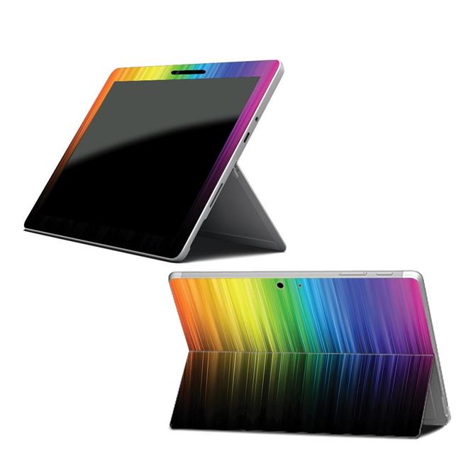 MightySkins MISURFGO-Rainbow Streaks Skin Decal Wrap for Microsoft ...
