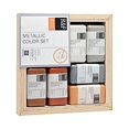 R&F Handmade Paints Encaustic Paint Set, 6-Colors, Metallic Colors ...