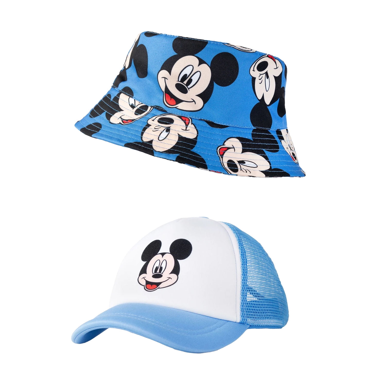 Click here for Mickey Mouse Boys Reversible Bucket Hat & Cap Set... prices
