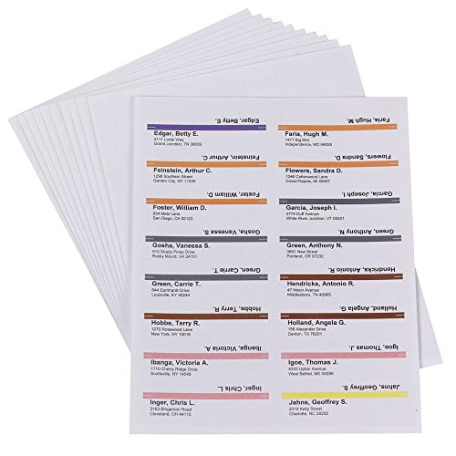 Smead Viewables Color Labeling System Refill Pack, 3 7/16" x 1 1/4 ...