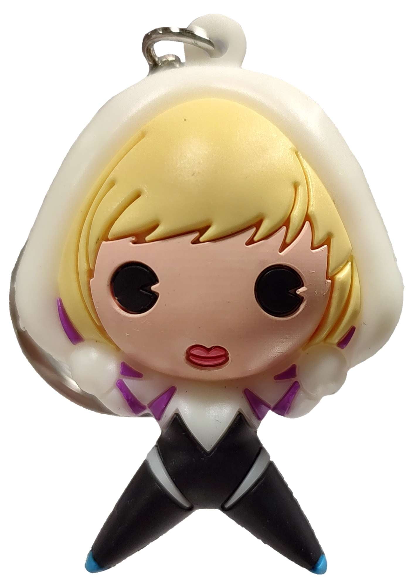 Marvel 3D Figural Keychain Series 7 Unmasked Spider-Gwen Minifigure ...