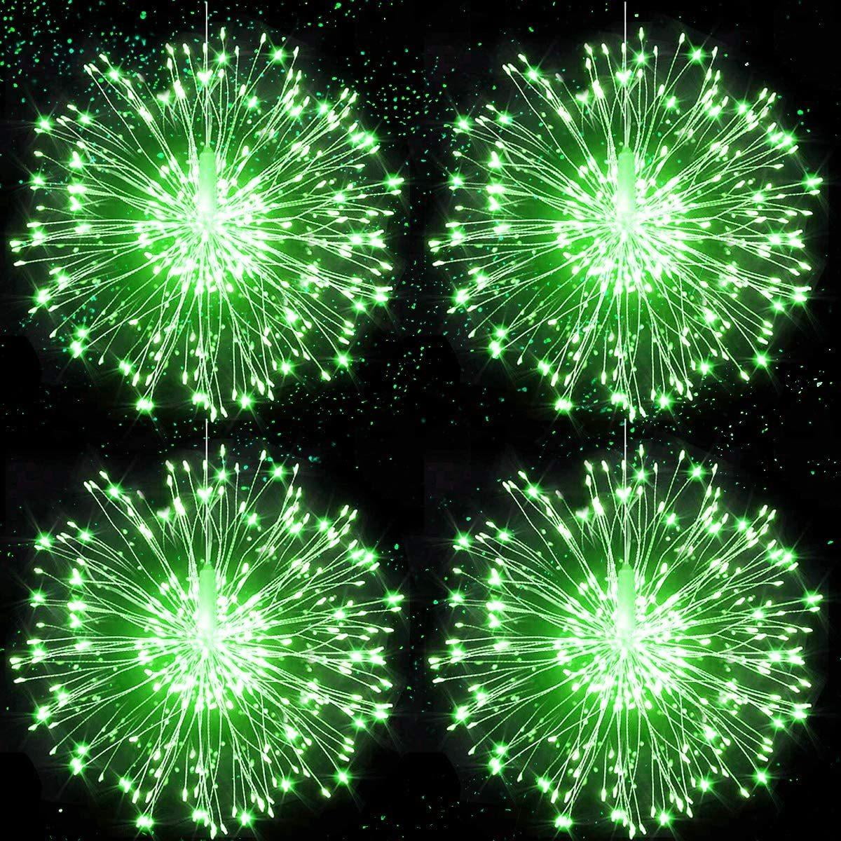 FOOING-OFFICIAL Holiday String Light LED Firework Fairy Hanging Lights ...