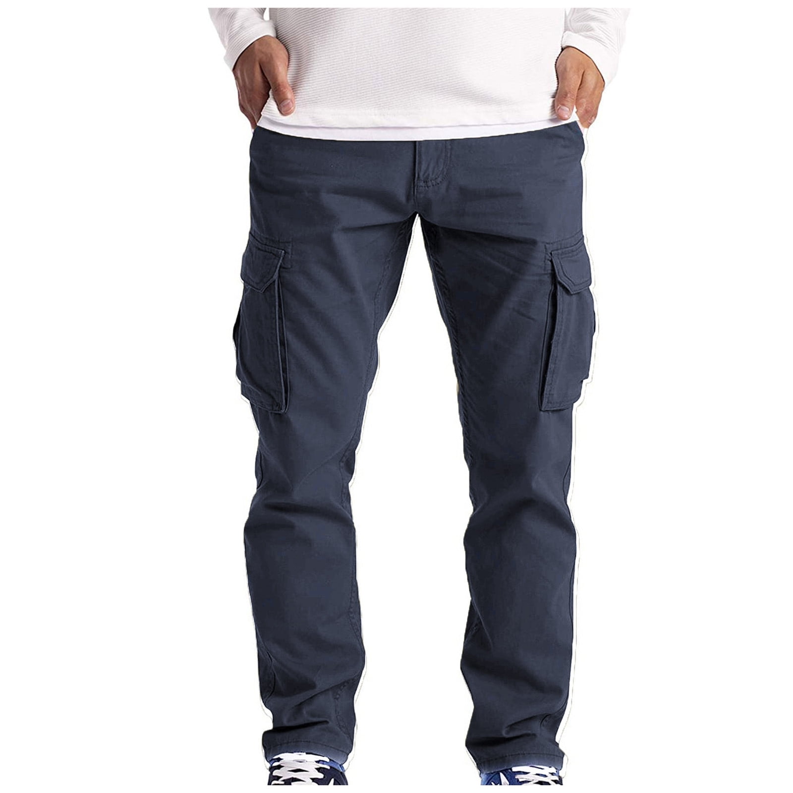 Click here for Zcn001 Mens Cargo Pants Mens Work Pants With Elast... prices