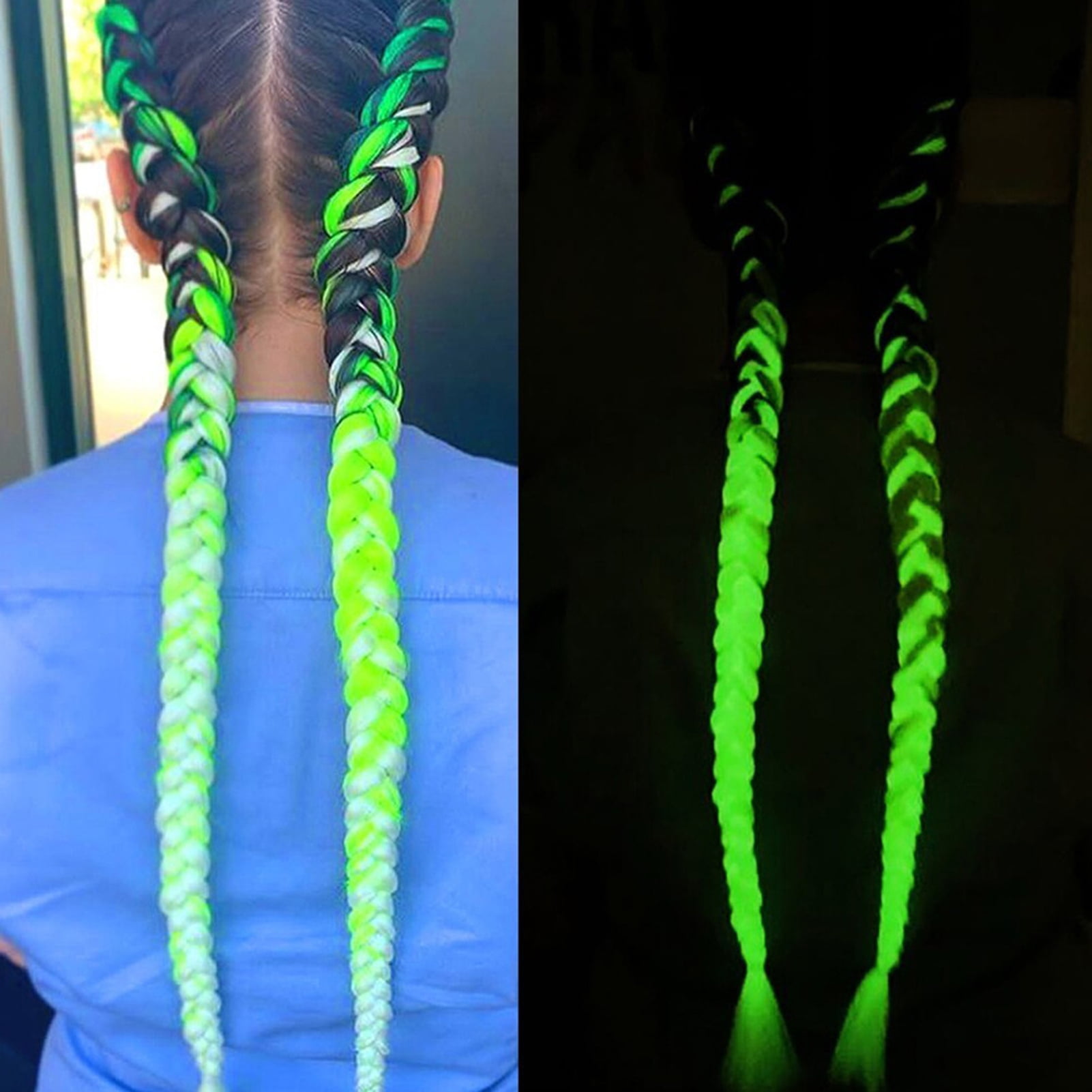 Fairnull Luminous Braid Realistic Shining in The Dark Decorative Anti ...