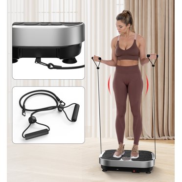 PowerFit Elite Whole Body Vibration Machine Equipment with Leg Standing ...