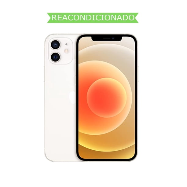 IPhone 12 Blanco, 128GB, Desbloqueado, Reacondicionado. | Walmart en línea