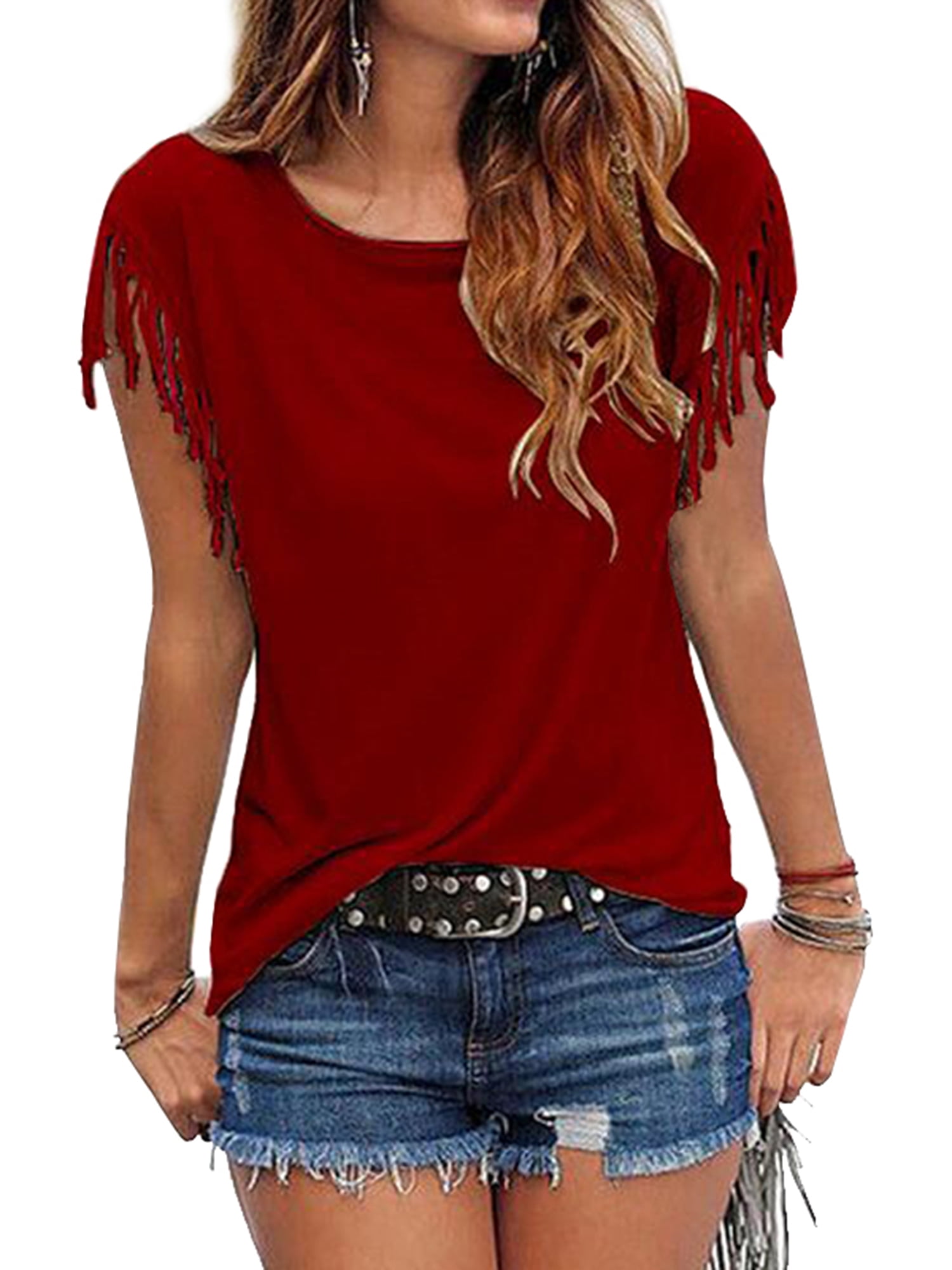 Himone Plus Size S Xxxxxl Short Sleeve T Shirt For Ladies Casual Loose