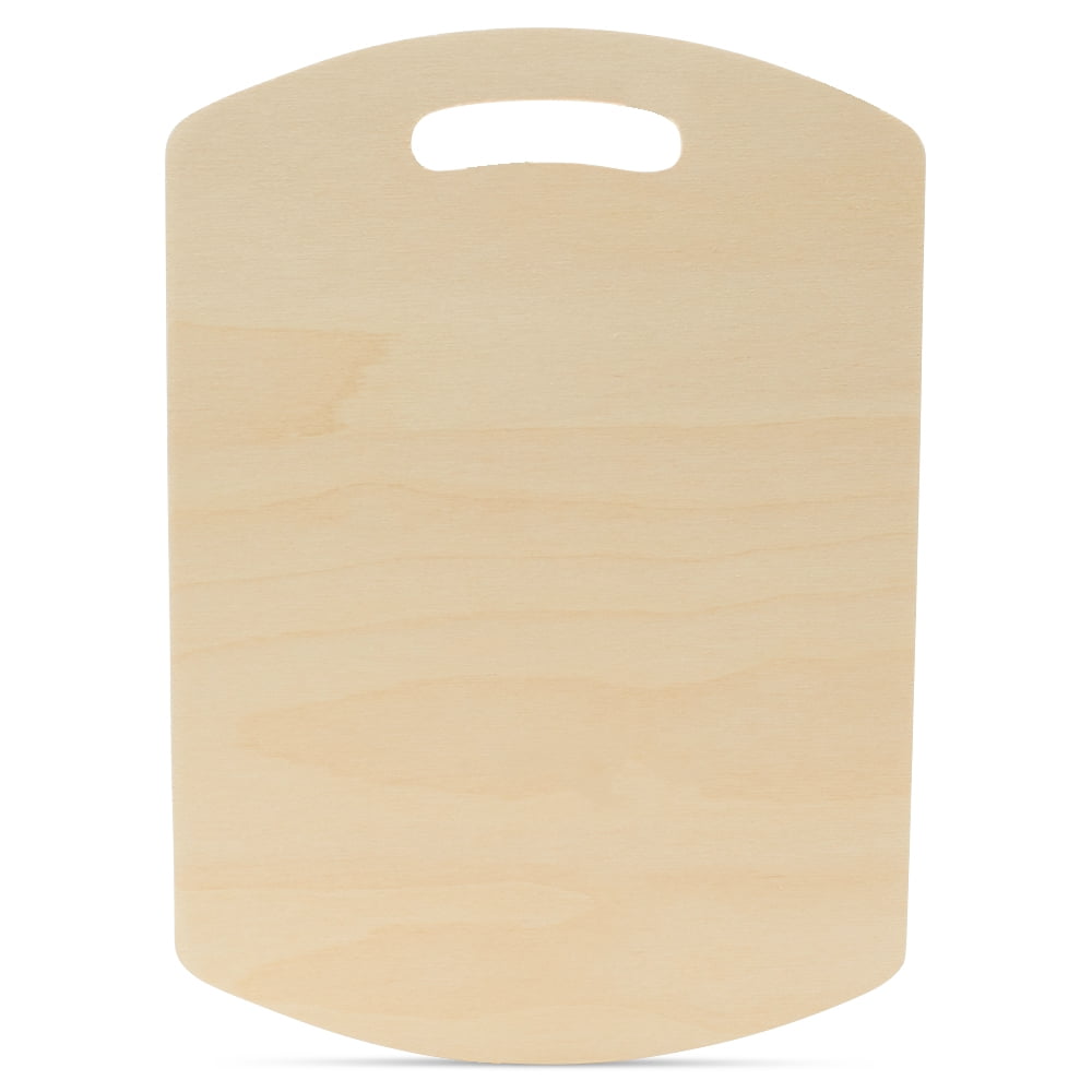 Wooden Cutting Board Shapes, 12" with Rounded Edges, Pack of 50 Wooden ...
