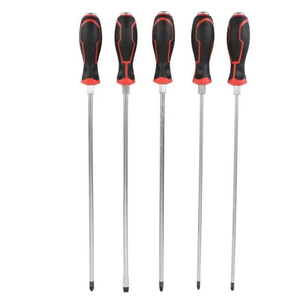 450mm Extra Long Screwdriver Set, Magnetic Long Screwdriver Set CR V ...