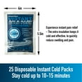 General Medi Instant Cold Pack - Set of 25 Flexible Medical Ice Packs ...