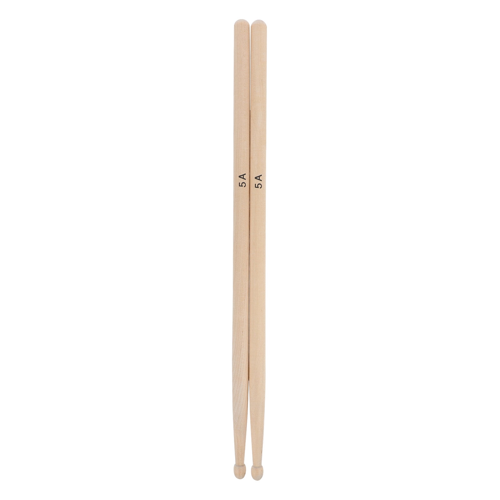 1 Pair Maple Drum Sticks Wooden Drumsticks 5A Classic Maple Wood ...