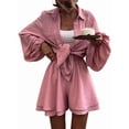 2 Piece Sets for Women Matching Two Piece Fashion Oversized Shirts and ...