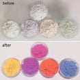 Milue 5 Colors Photochromic Expose to Sunlight Reactive Powder Change ...