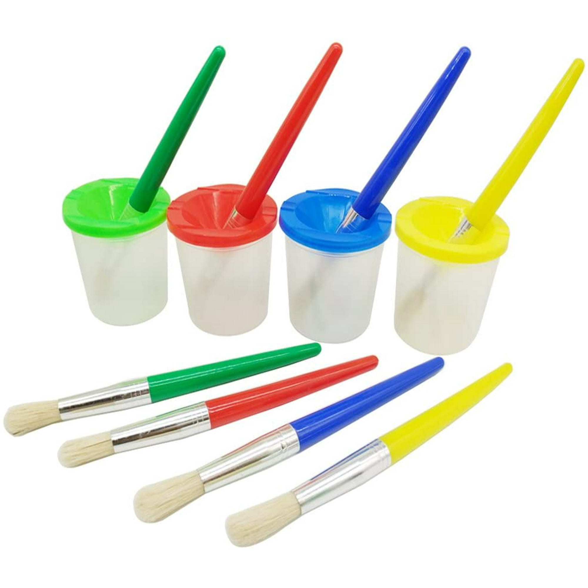 Click here for Cribun 4 Pieces Spill Proof Paint Cups And Paint B... prices