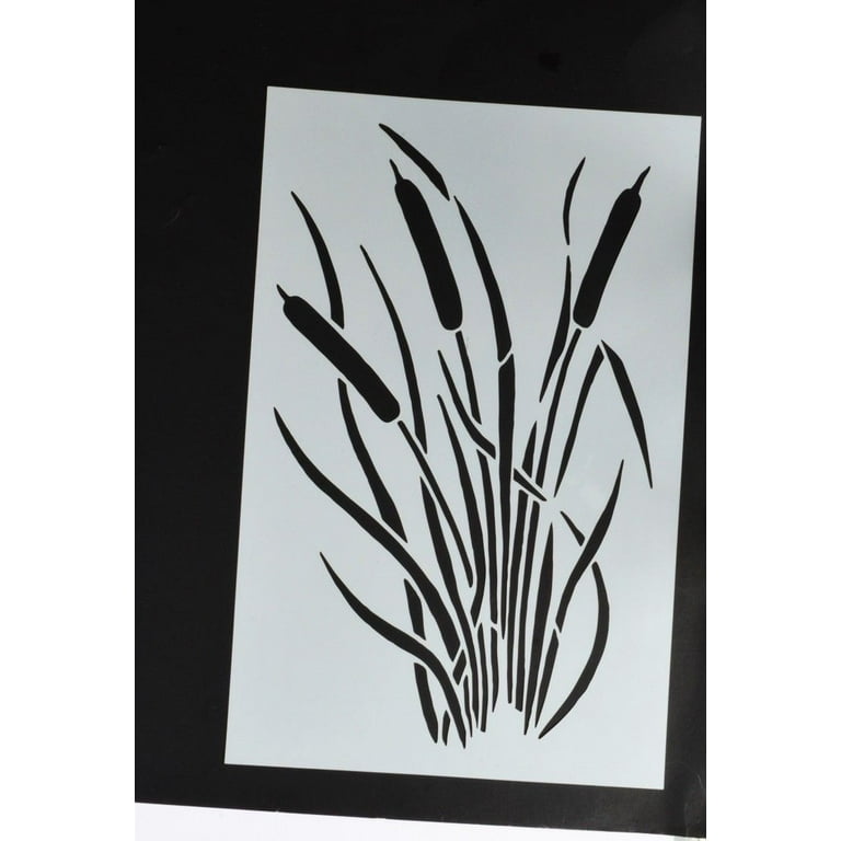 Cattail Stencil