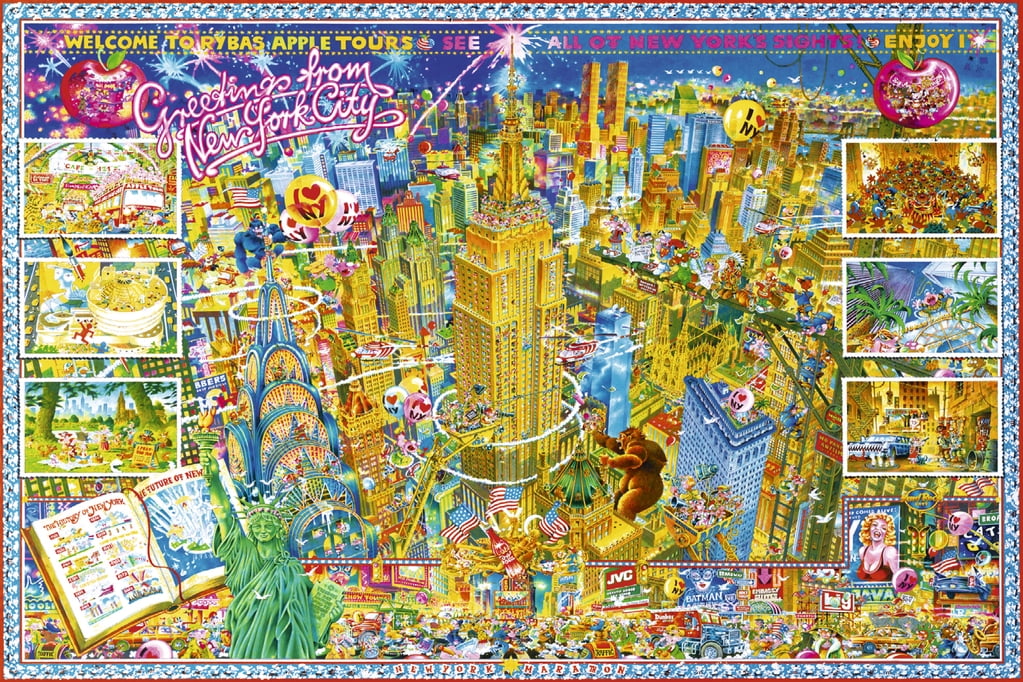 Poster - Studio B - 24x36 New York City Wall Art CJ1479 - Walmart.com