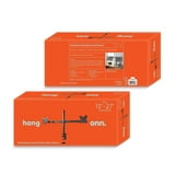 onn 13" - 32" Full Motion Dual Monitor Desk Mount - Walmart.com