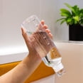 17 oz Time Marker Water Bottle, BPA-Free Clear Plastic Leak-Proof Sport ...