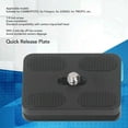 Universal Camera Quick Release Plate, 1/4 Inch Screw, Slip Resistant ...