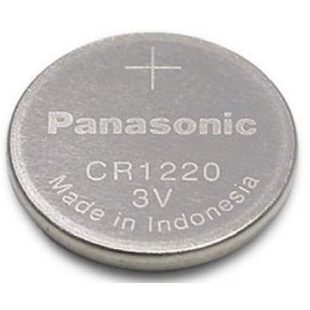 PANASONIC BATTERIES CR1220 BATTERY, LITHIUM, 3V, COIN CELL (1 piece ...