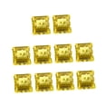 10/30/50/100Pcs Yellow Housing Linear Keyboard Switches Soft Press ...