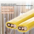25ft 12/2 NM-B Solid Copper Indoor Electrical Wire, 600V Branch Circuit ...