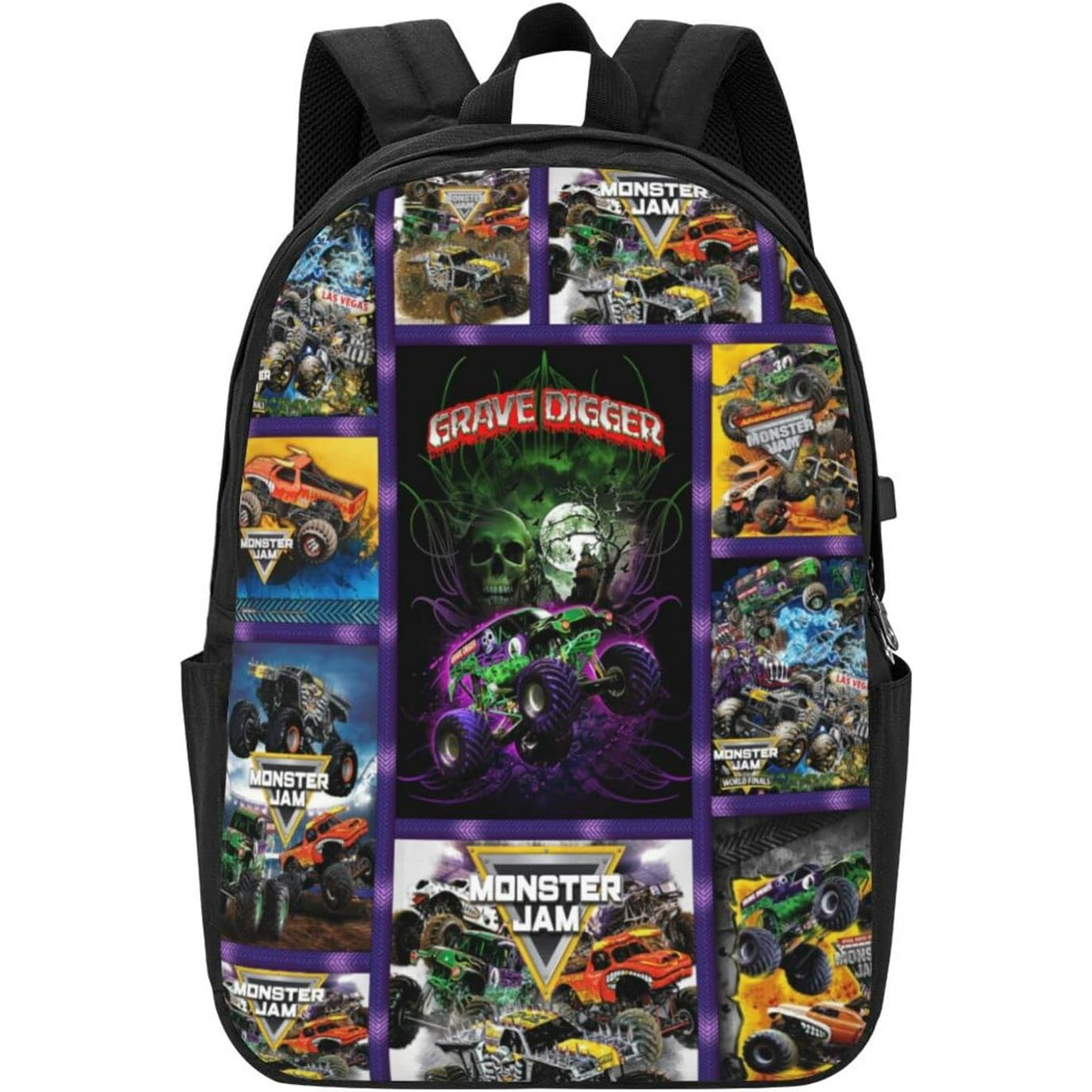 Click here for Monster Jam Grave Digger Backpack Sports Double Sh... prices