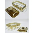 Chafers and Buffet Warmer Set Glass Food Pan Water Pan Fuel Holders for ...