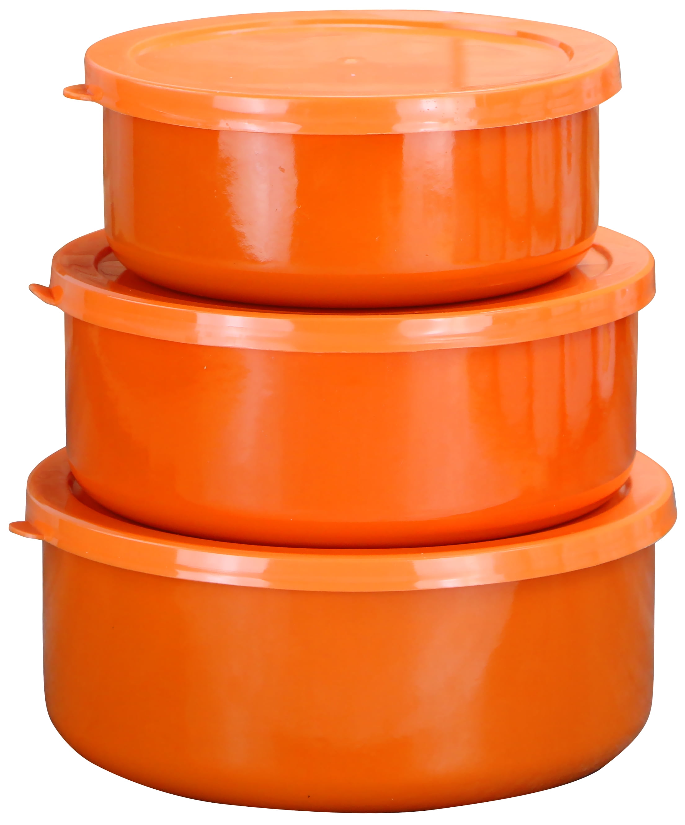 Calypso Basics by Reston Lloyd 6-Piece Enamel on Steel Bowl/Storage Set ...
