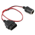 Cigarette Lighter Socket Power Adapter Connecter 1 to 2 Take the Line ...