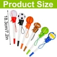 NANDIYNZHI Gel Pens,10ml Sport Themed Funny Gel Pen Retractable Cute ...