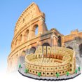 TzFioy Italy Rome Colosseum Building Blocks Set (5594Pcs) Famous World ...