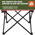 Ozark Trail Oversize Folding Chair,Weight Capacity 250lbs, Sturdy Steel ...