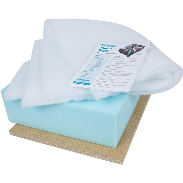 Cushion Foam Tuffet Kit by Fairfield™, 18" Square x 6" Thick - Walmart.com