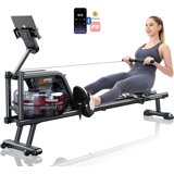 UPGO Water Rowing Machine 350 LB Weight Capacity - Foldable Rower for ...