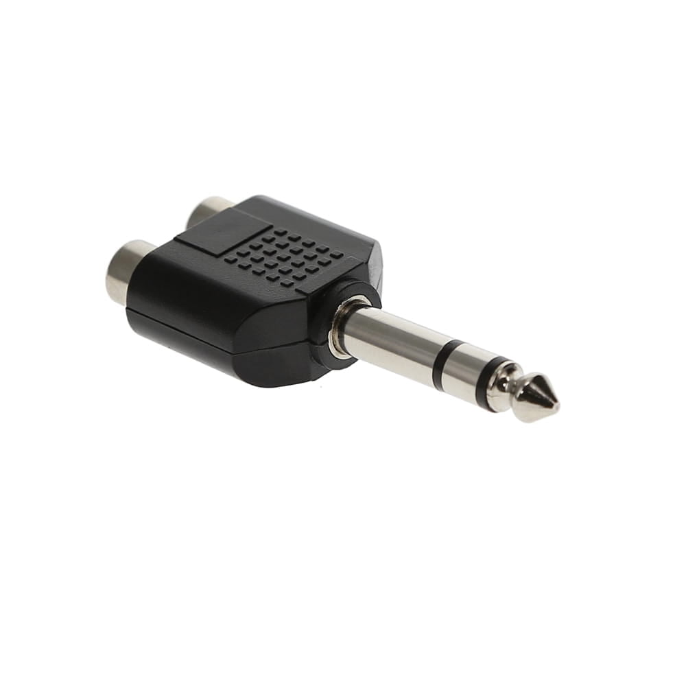 Cable Central LLC (20 Pack) 1/4 inch Stereo to Dual RCA Jack Adapter ...
