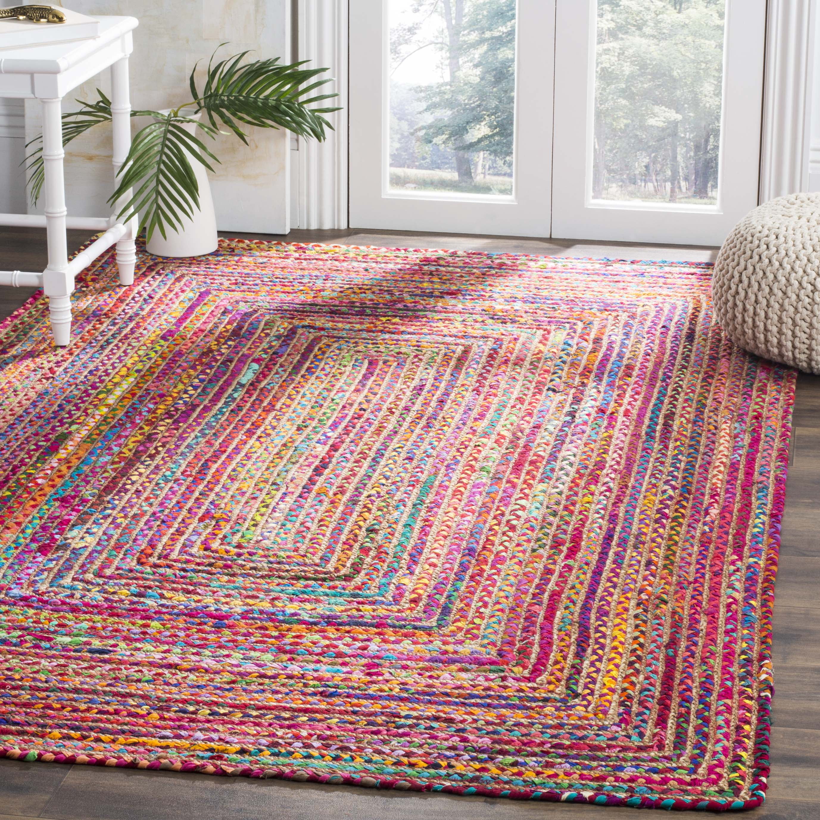 SAFAVIEH Cape Cod Miah Braided Area Rug 5 X 8 Red Multi Walmart SAFAVIEH Cape Cod Miah Braided Area Rug 5 X 8 Red Multi Walmart